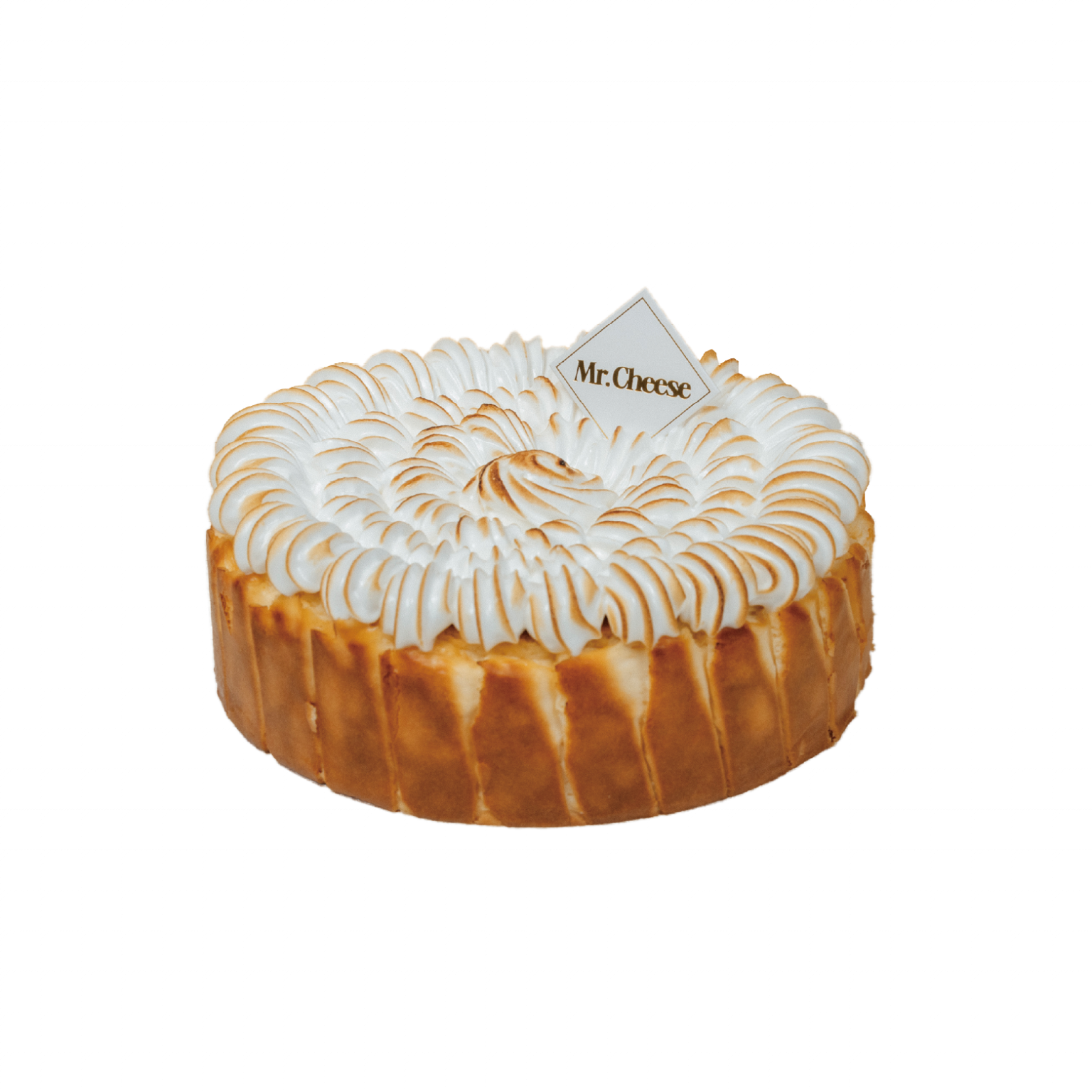 Lemon Meringue Basque Cheesecake - Mr Cheese